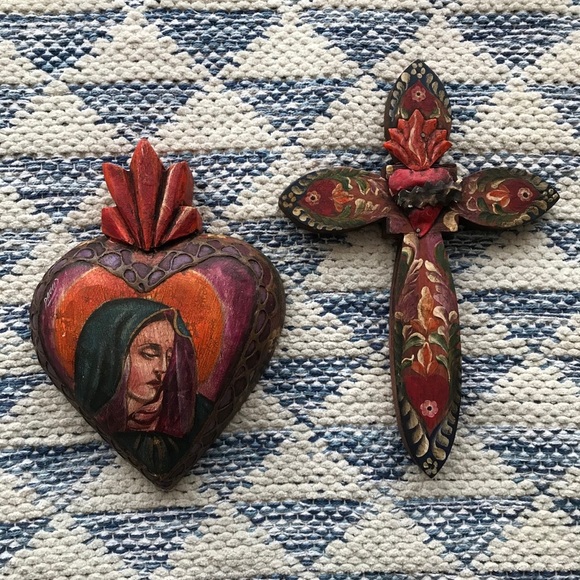Wall Decor | New Catholic Religious Art Mexico Dolorosa Virgin Mary ...